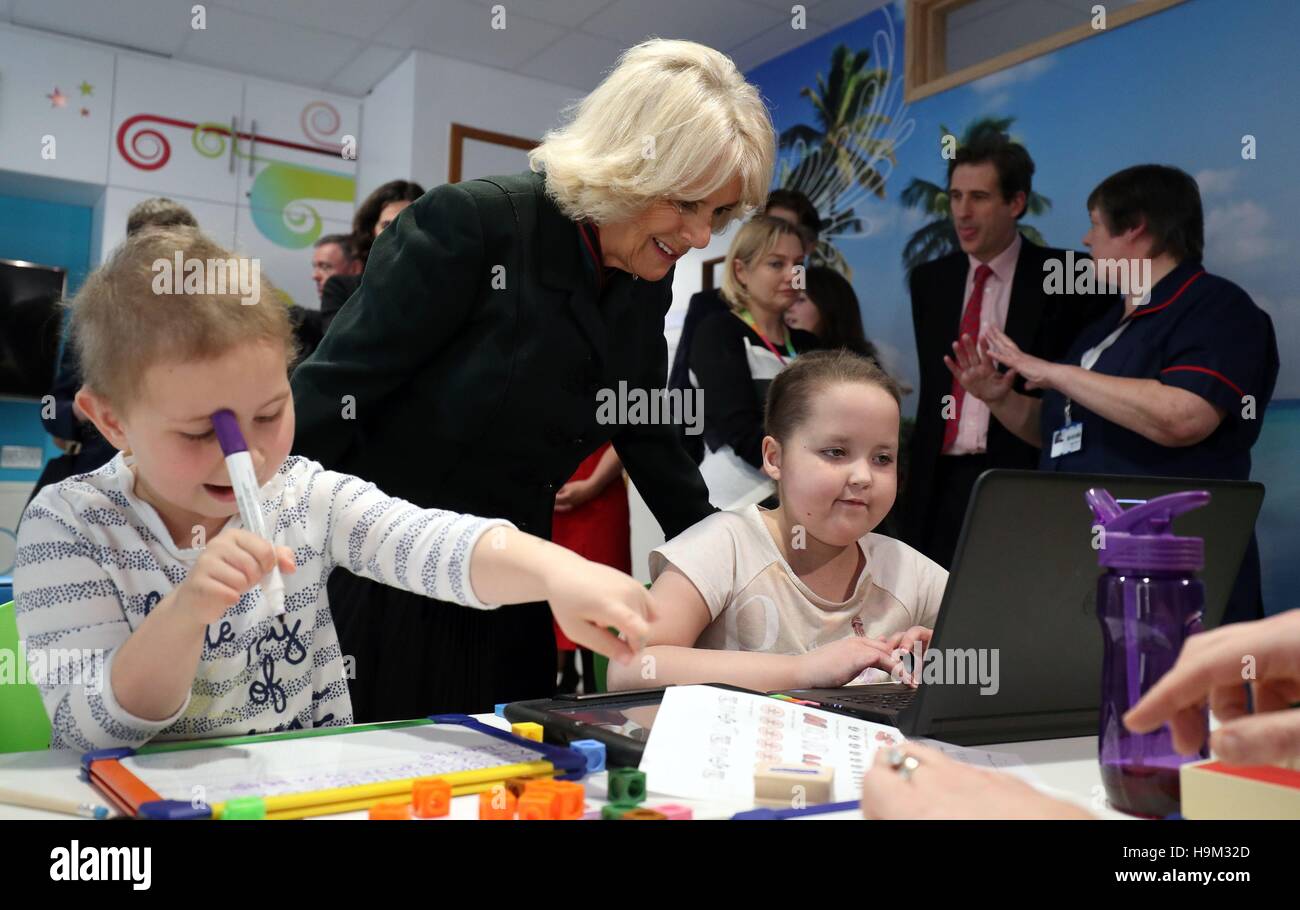 She opened piam brown cancer unit hi-res stock photography and images ...