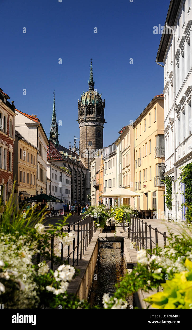 Wittenberg castle church hi-res stock photography and images - Alamy