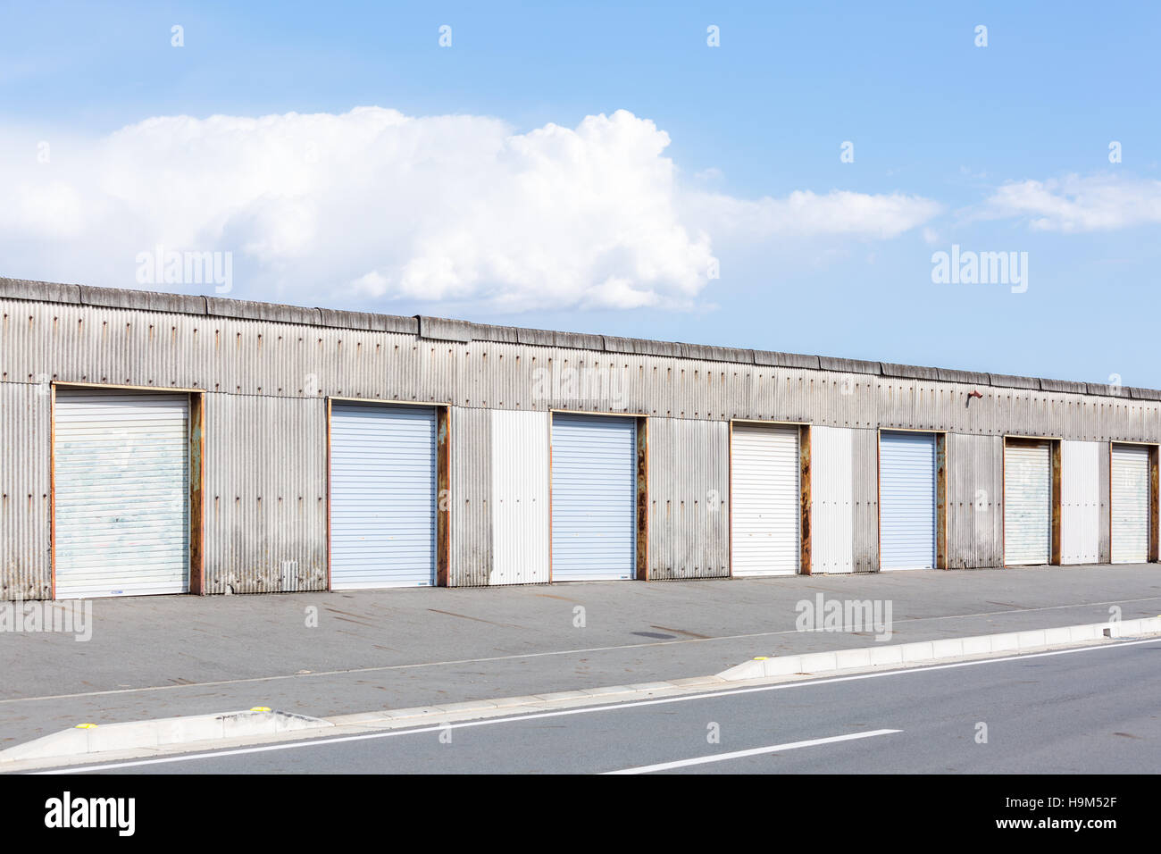 Self Storage Unit Shutter door or roller door of factory building use ...