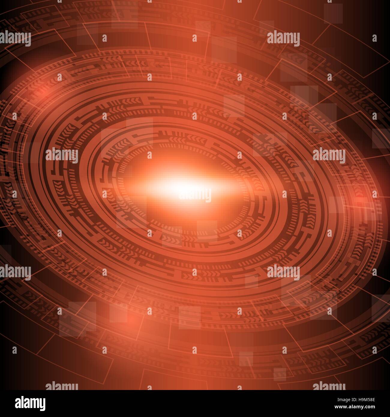 Abstract dark red technology background, stock vector Stock Vector ...