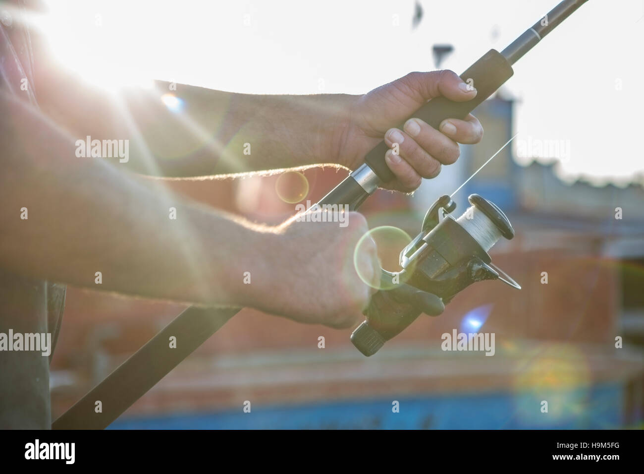 Catching fish ship hi-res stock photography and images - Alamy