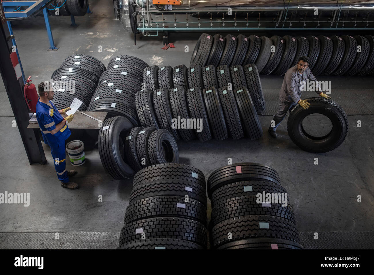 Car tires factory hi-res stock photography and images - Alamy