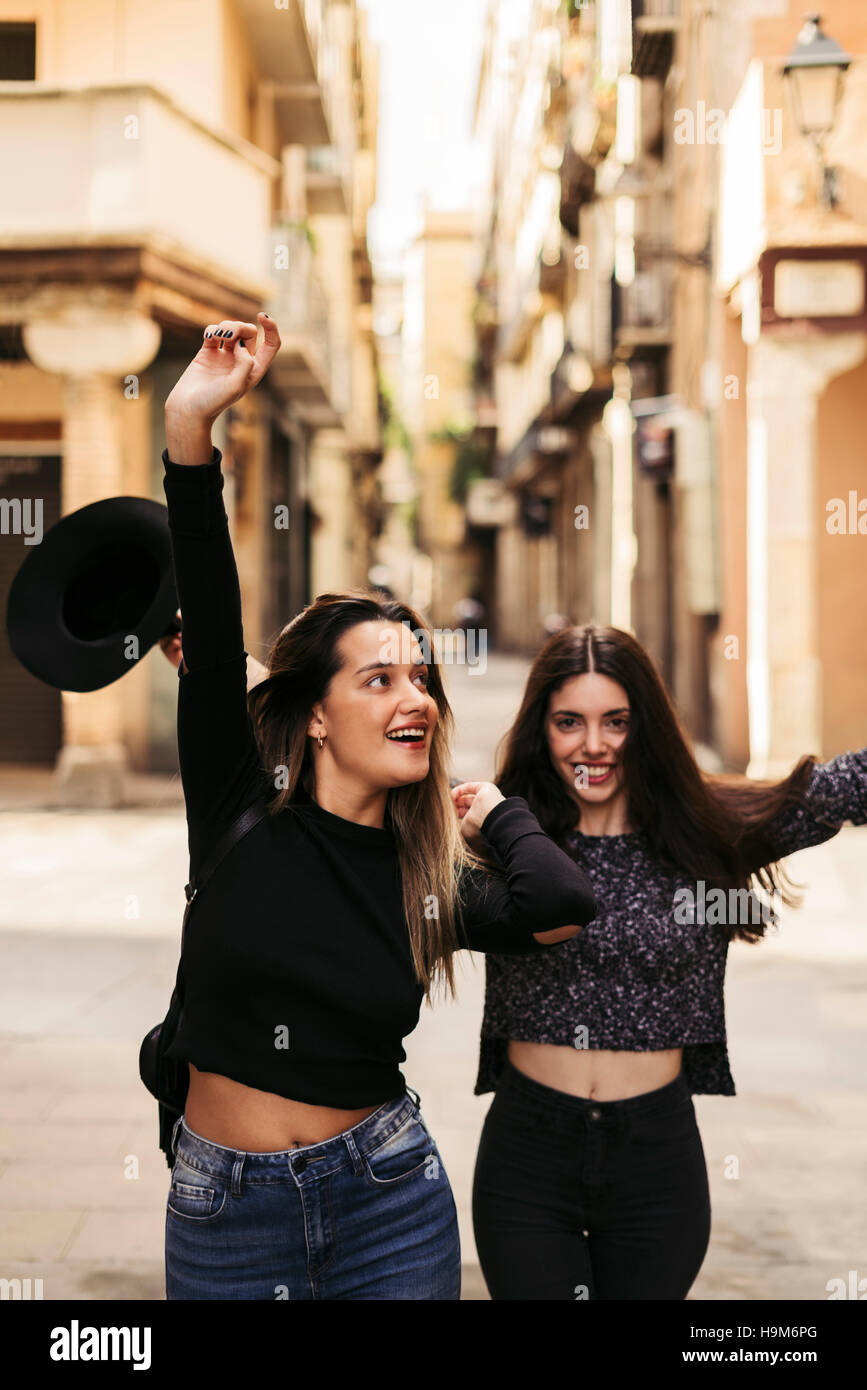 Two Friends Dancing High Resolution Stock Photography and Images - Alamy