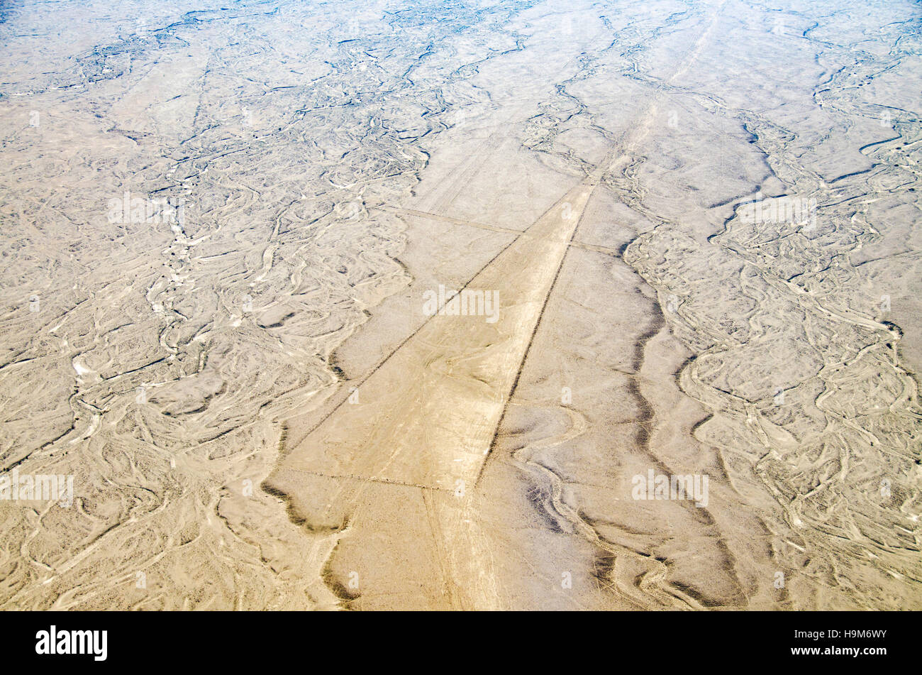 Peru, Nazca, Aerial view of geoglyphs of Nazca and Palpa, UNESCO World Heritage Stock Photo - Alamy