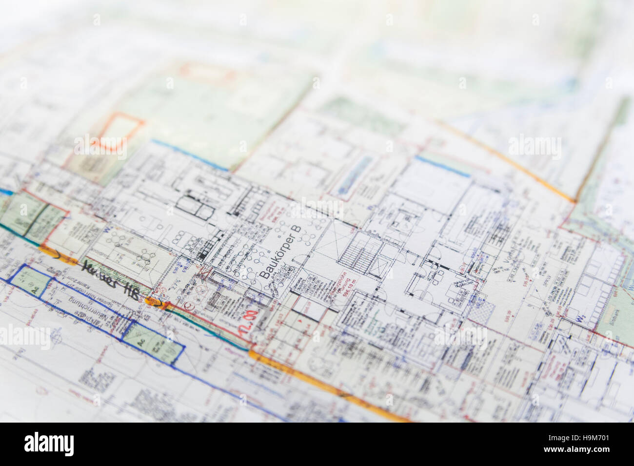 Urban planning map hi-res stock photography and images - Alamy