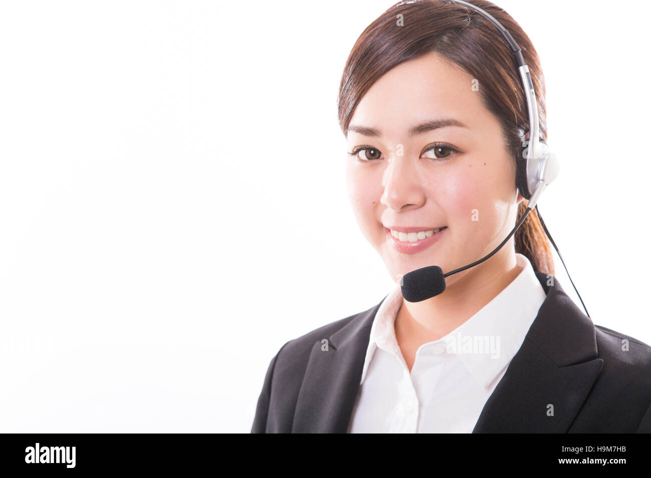 Asian headset hi-res stock photography and images - Alamy