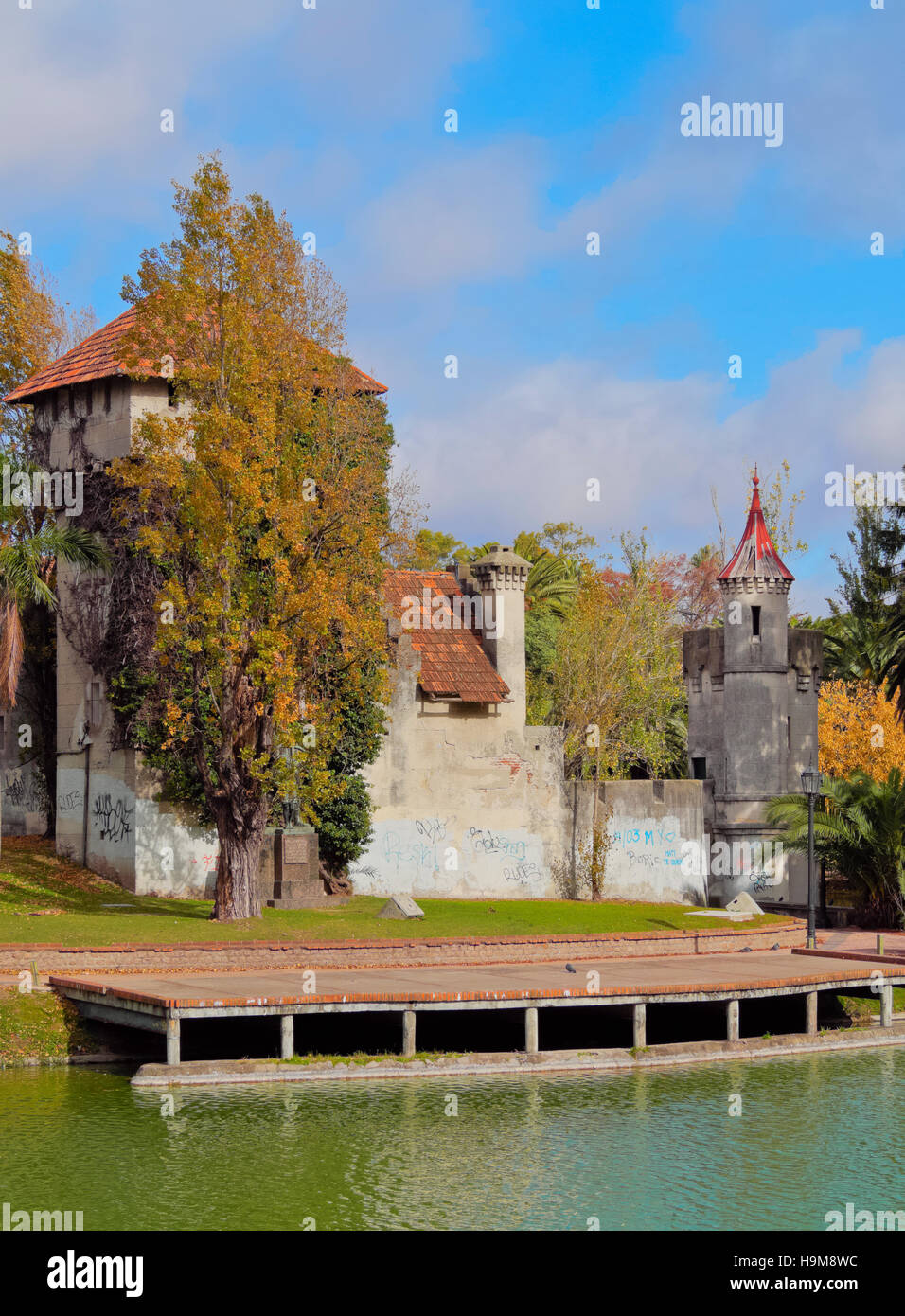 Uruguay, Montevideo, View of the Parque Rodo Stock Photo - Alamy
