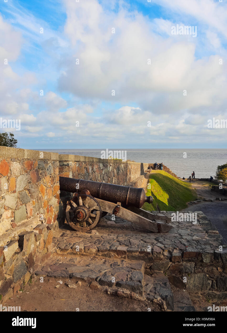 Uruguay, Colonia Department, Colonia del Sacramento, View of the ...