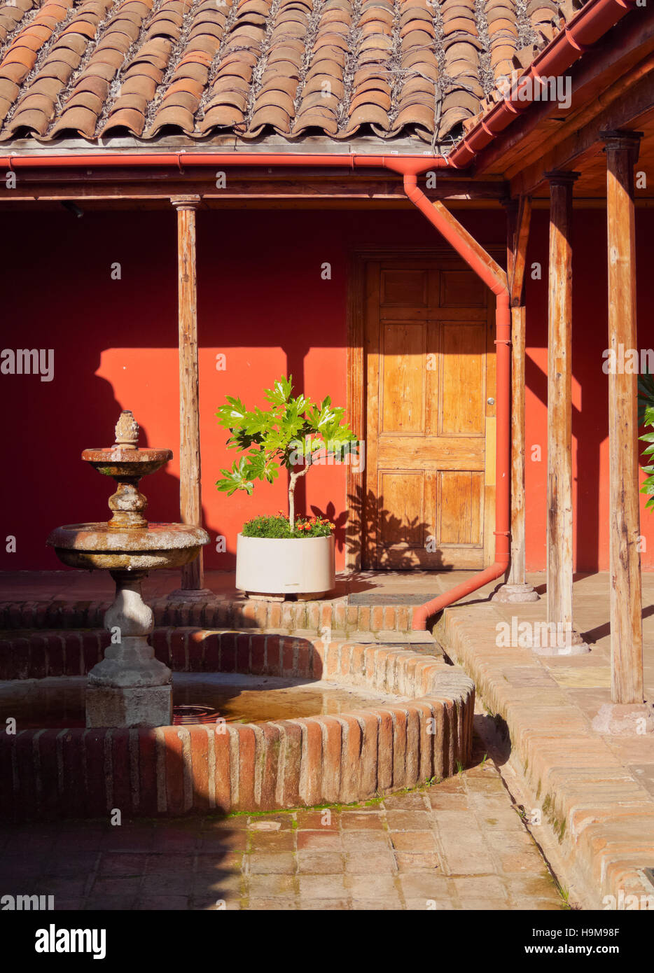 Chile, Valparaiso, View of the Lord Cochrane Museum House Stock Photo ...
