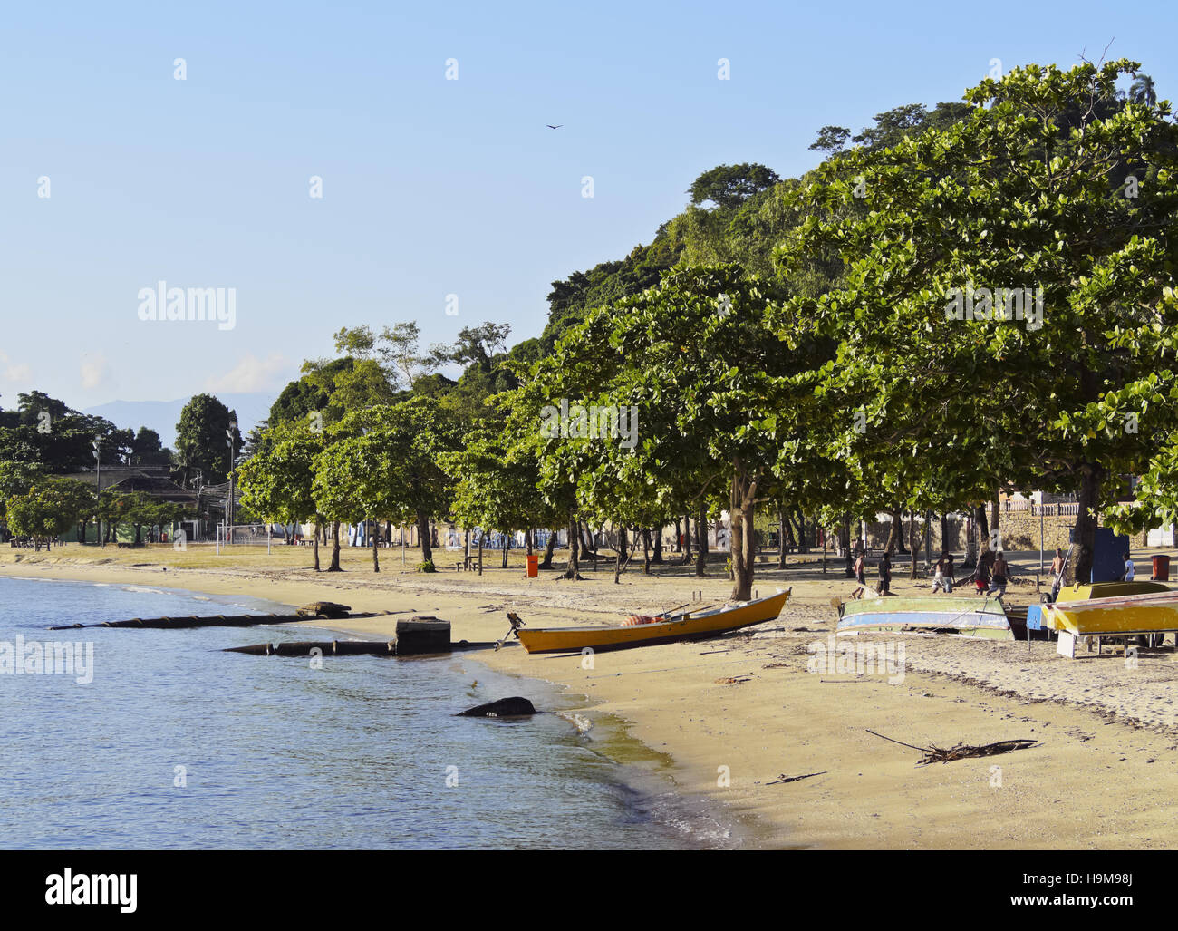 Brazil, State of Rio de Janeiro, Guanabara Bay, Paqueta Island, View of ...