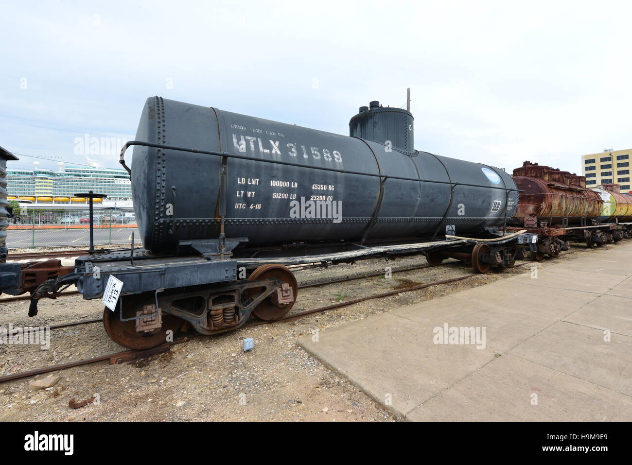 A freight carriage used for Petroleum Stock Photo - Alamy