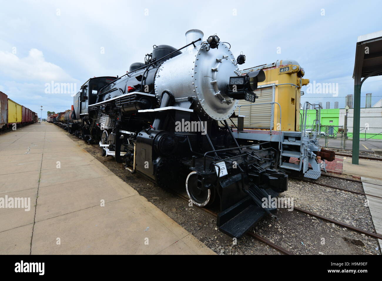 Vintage american steam locomotive hi-res stock photography and images ...
