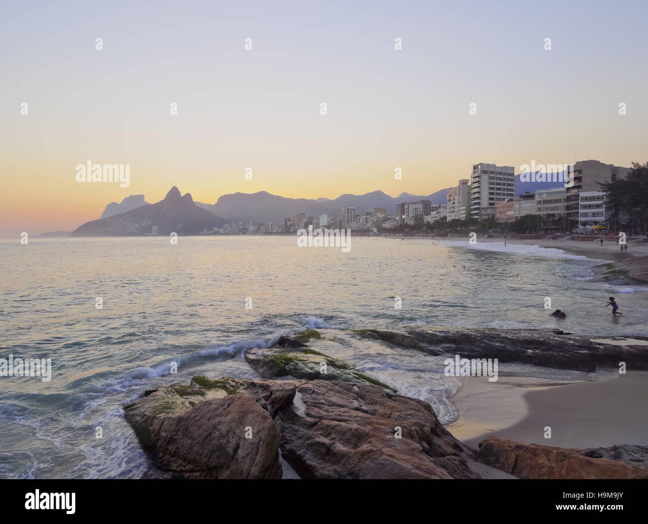 Ipanema sunset hi-res stock photography and images - Alamy