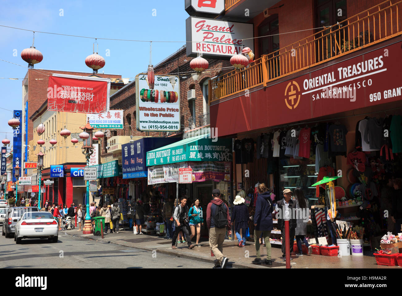 Chinatown China Town, San Francisco, California, USA Stock Photo - Alamy