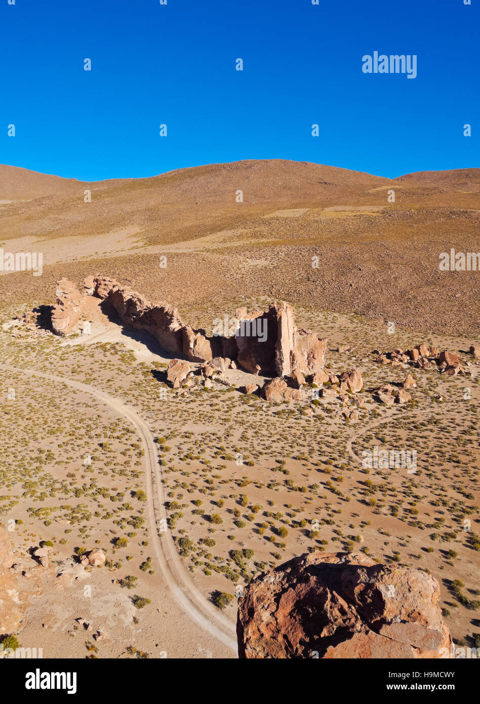 Bolivia, Potosi Departmant, Nor Lipez Province, Valle de las Rocas ...