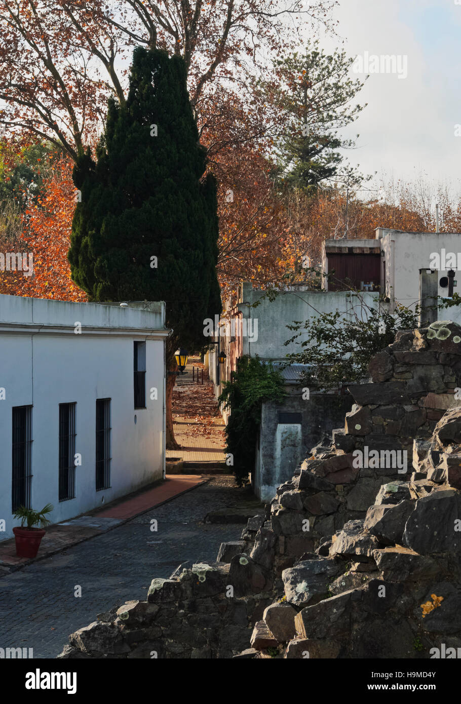 Uruguay, Colonia Department, Colonia del Sacramento, View of the ...