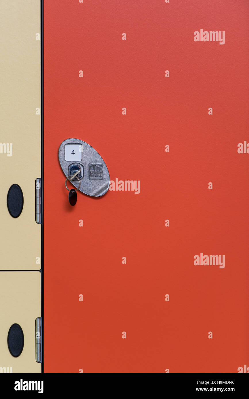 A locker manufactured by Garran Lockers in Caerphilly, Wales, UK Stock ...