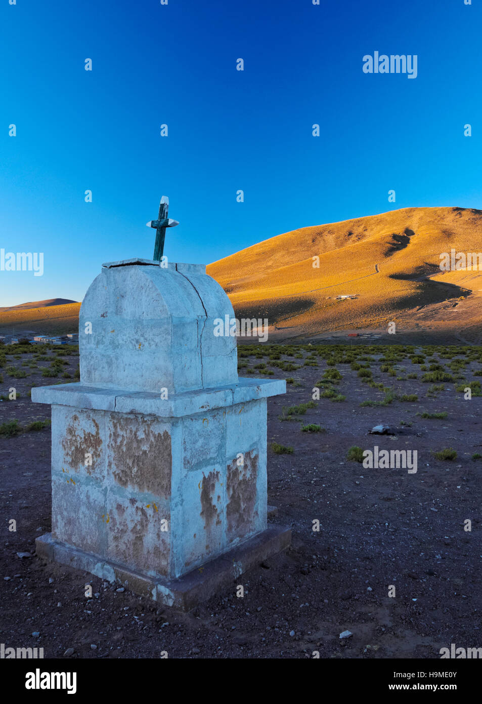 Bolivia, Potosi Departmant, Nor Lipez Province, Landscape near the ...