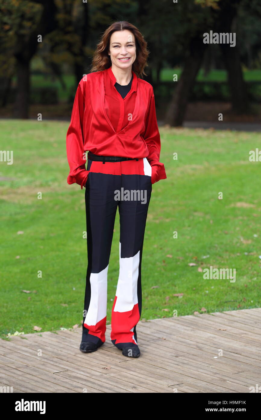 Rome, Italy. 24th Nov, 2016. Italian actress Stefania Rocca during ...