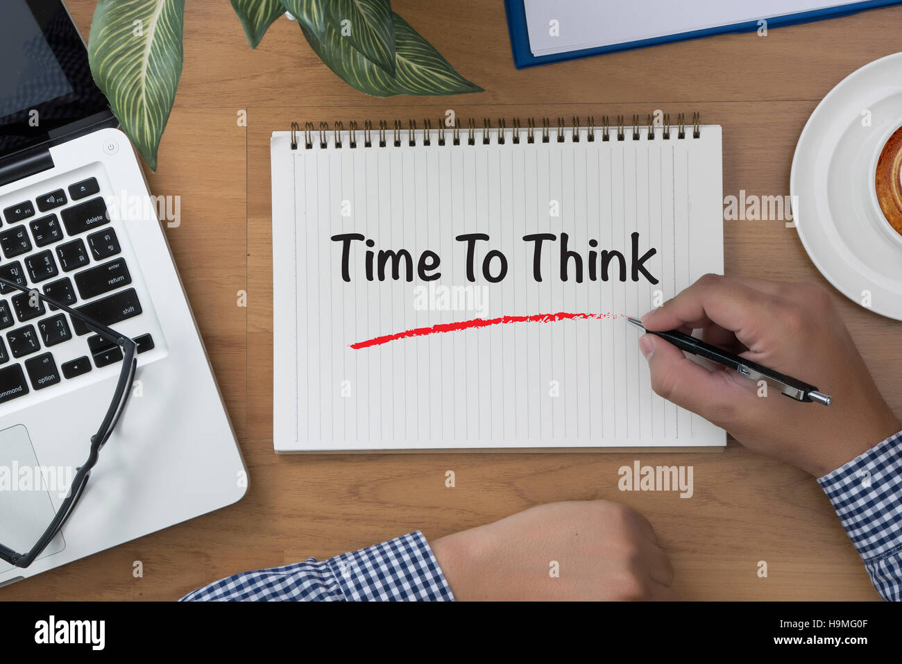 Time To Think Stock Photo - Alamy