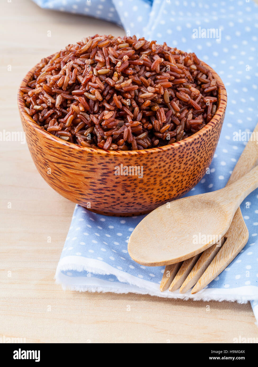 Steamed whole grain traditional thai rice best rice for healthy Stock ...