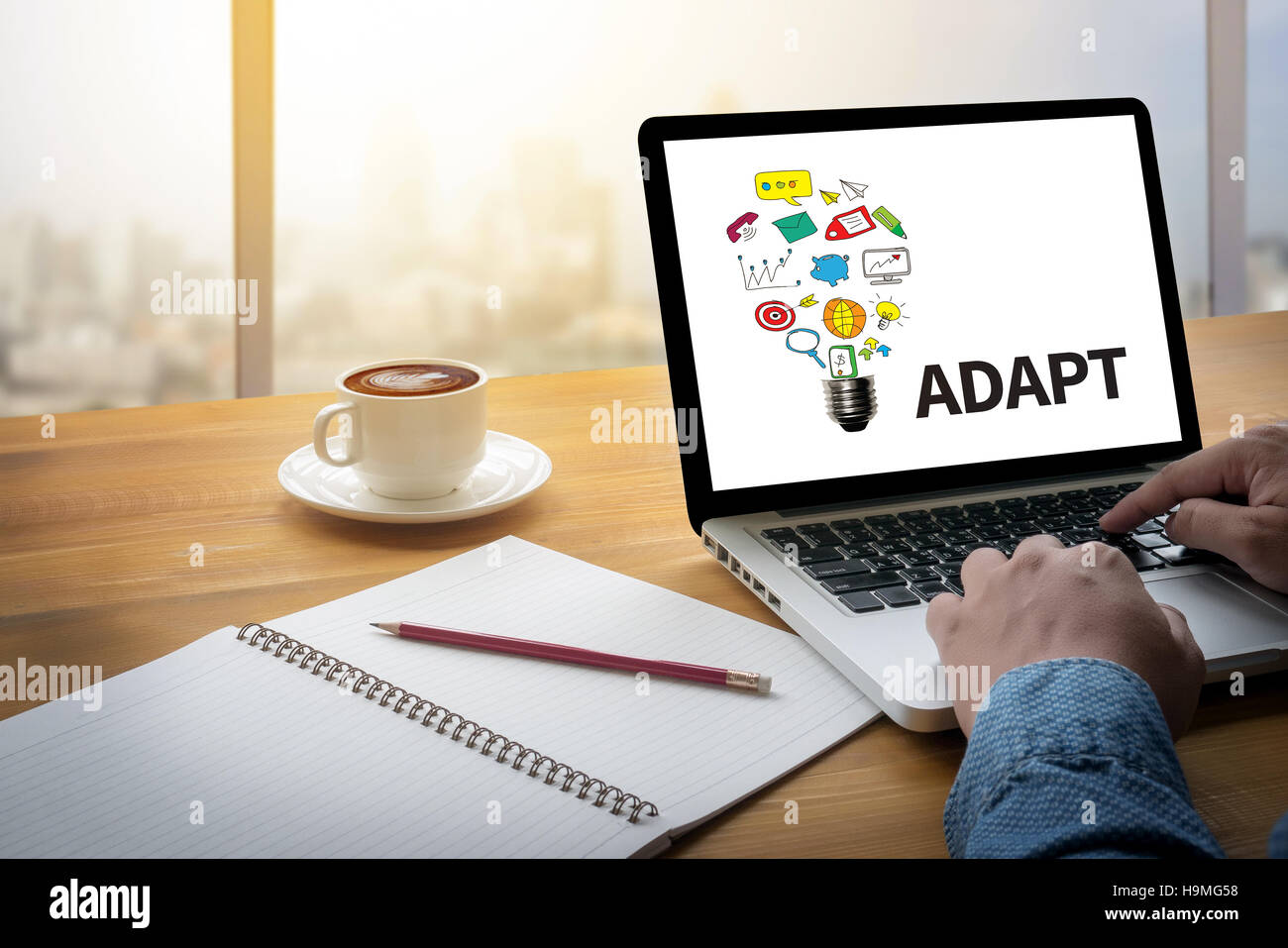 Adapting to technology hi-res stock photography and images - Alamy