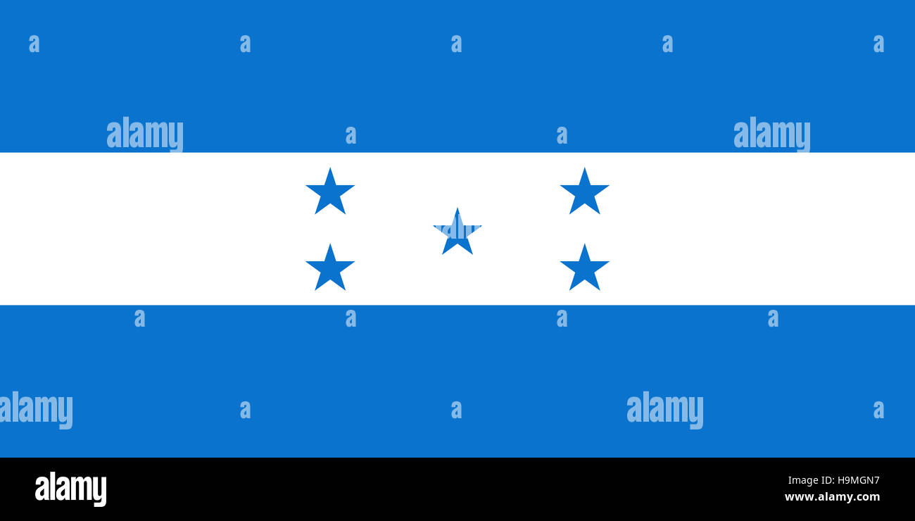 Honduran official flag hi-res stock photography and images - Alamy