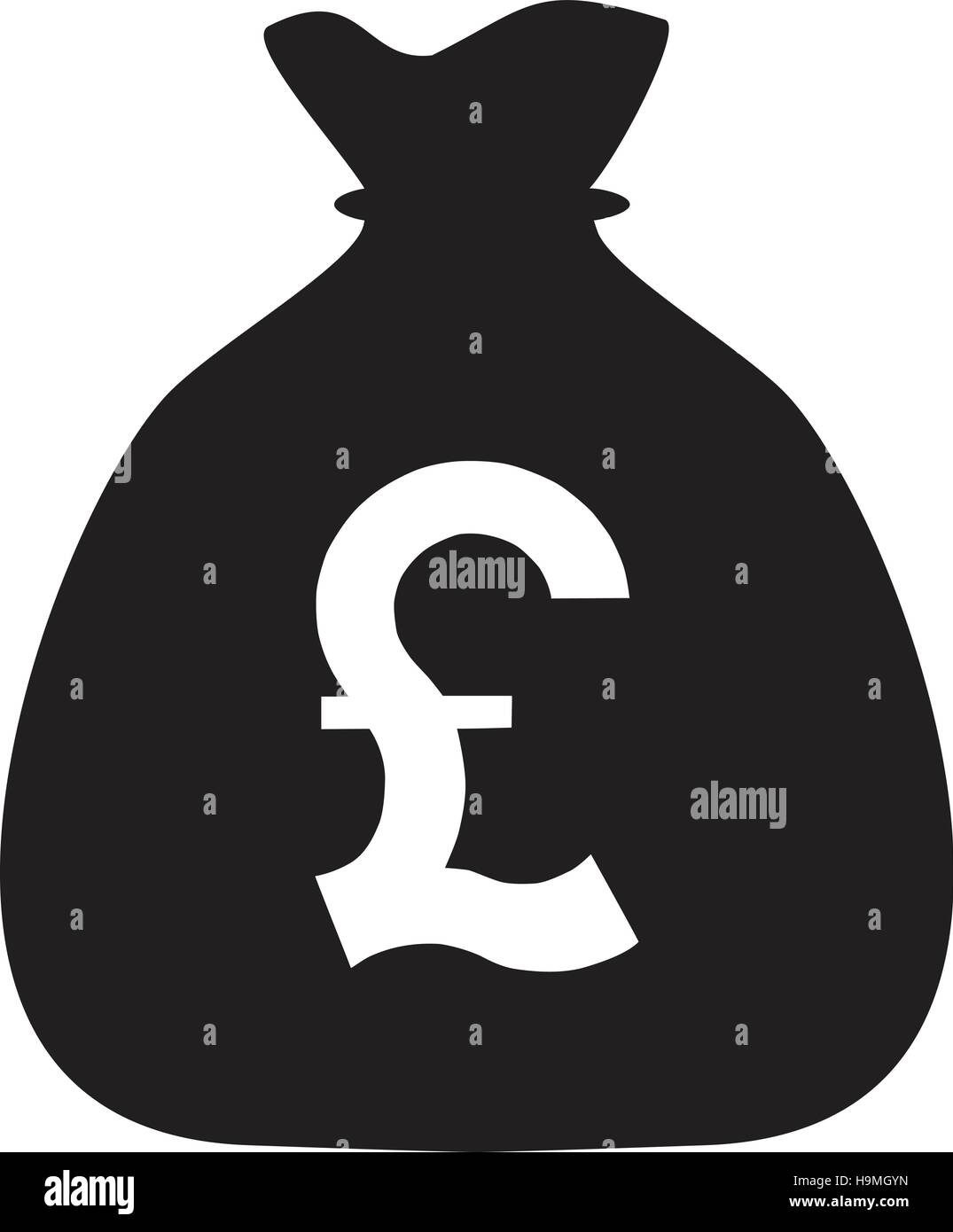 Pound Money bag Stock Vector Image & Art - Alamy