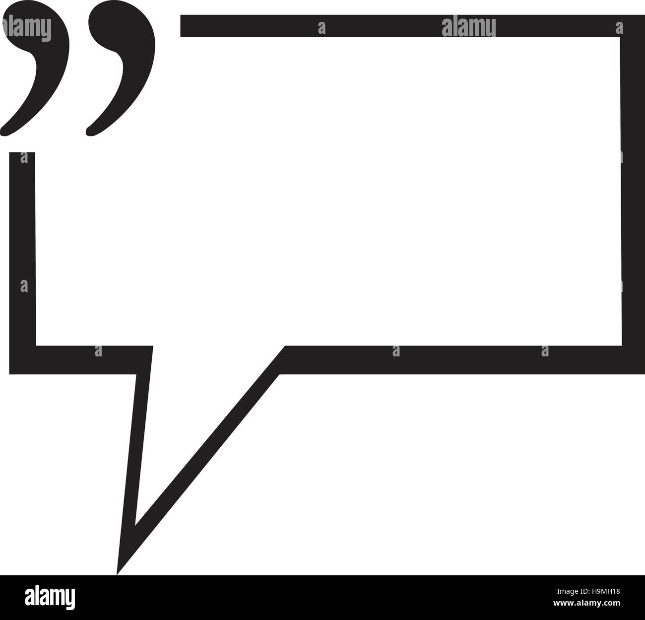 Speech bubble testimonial color hi-res stock photography and images - Alamy