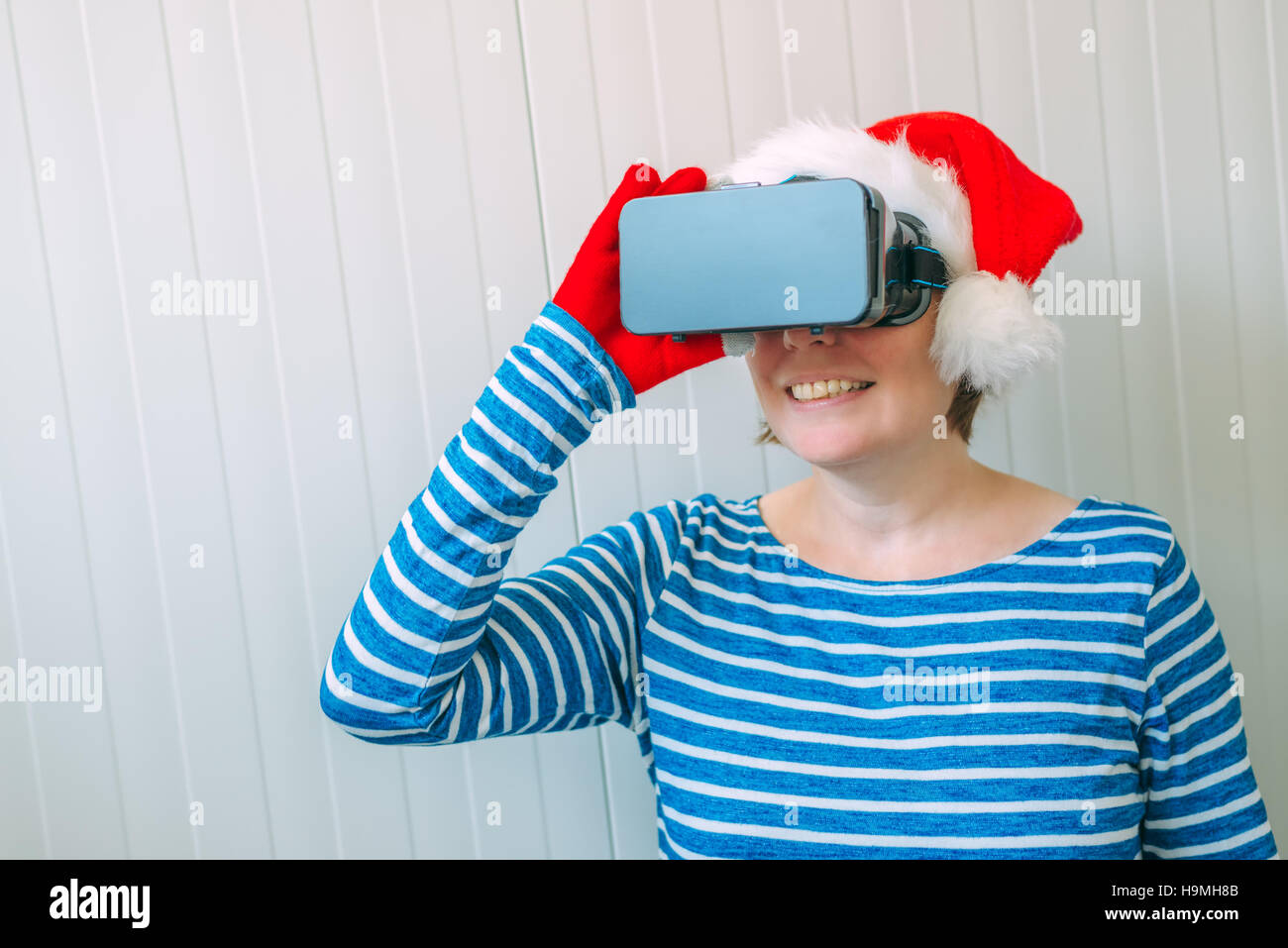 Santa headset hi-res stock photography and images - Alamy