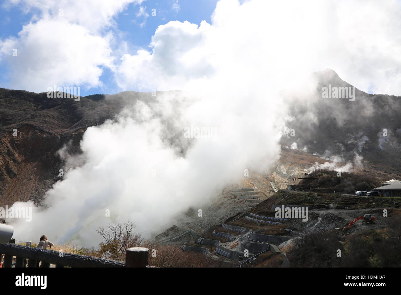Volcanic in Hakone Tokyo Japan Stock Photo - Alamy