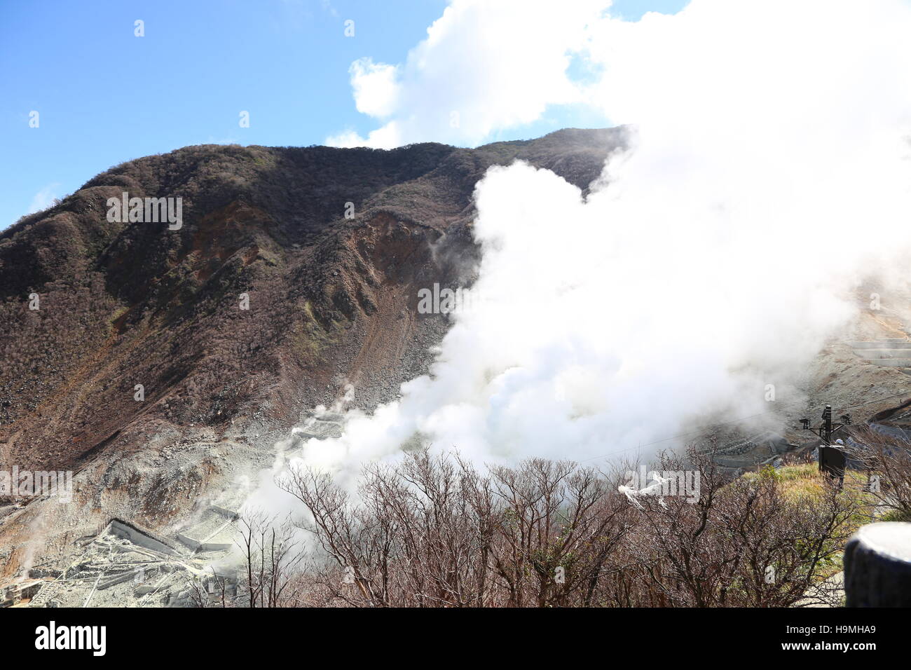Volcanic in Hakone, Tokyo, Japan Stock Photo - Alamy