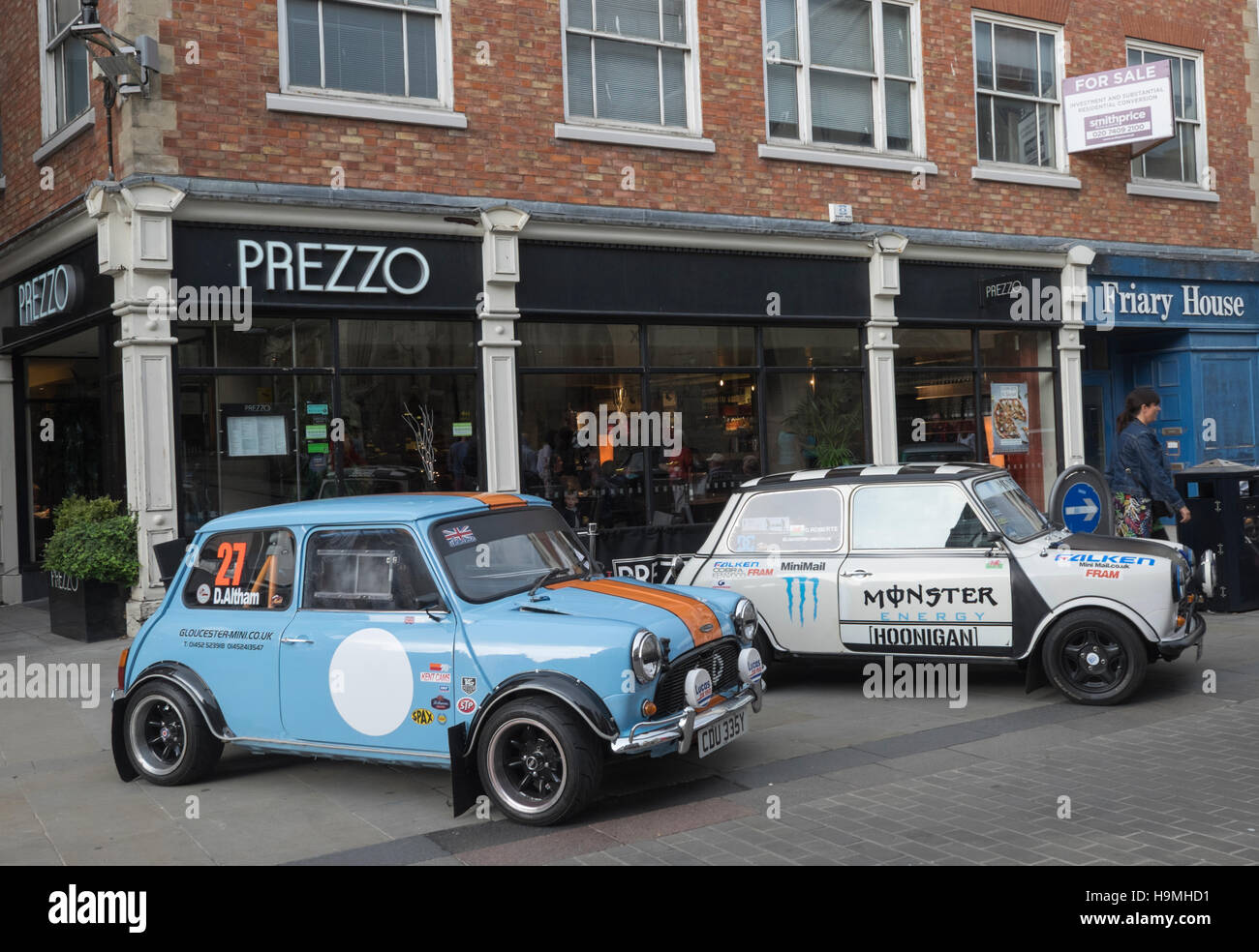 Classic car rally in Gloucester,England Stock Photo - Alamy