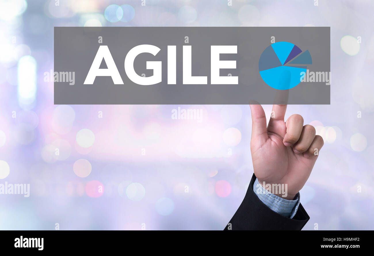 Agile Agility Nimble Quick Fast Concept Stock Photo - Alamy