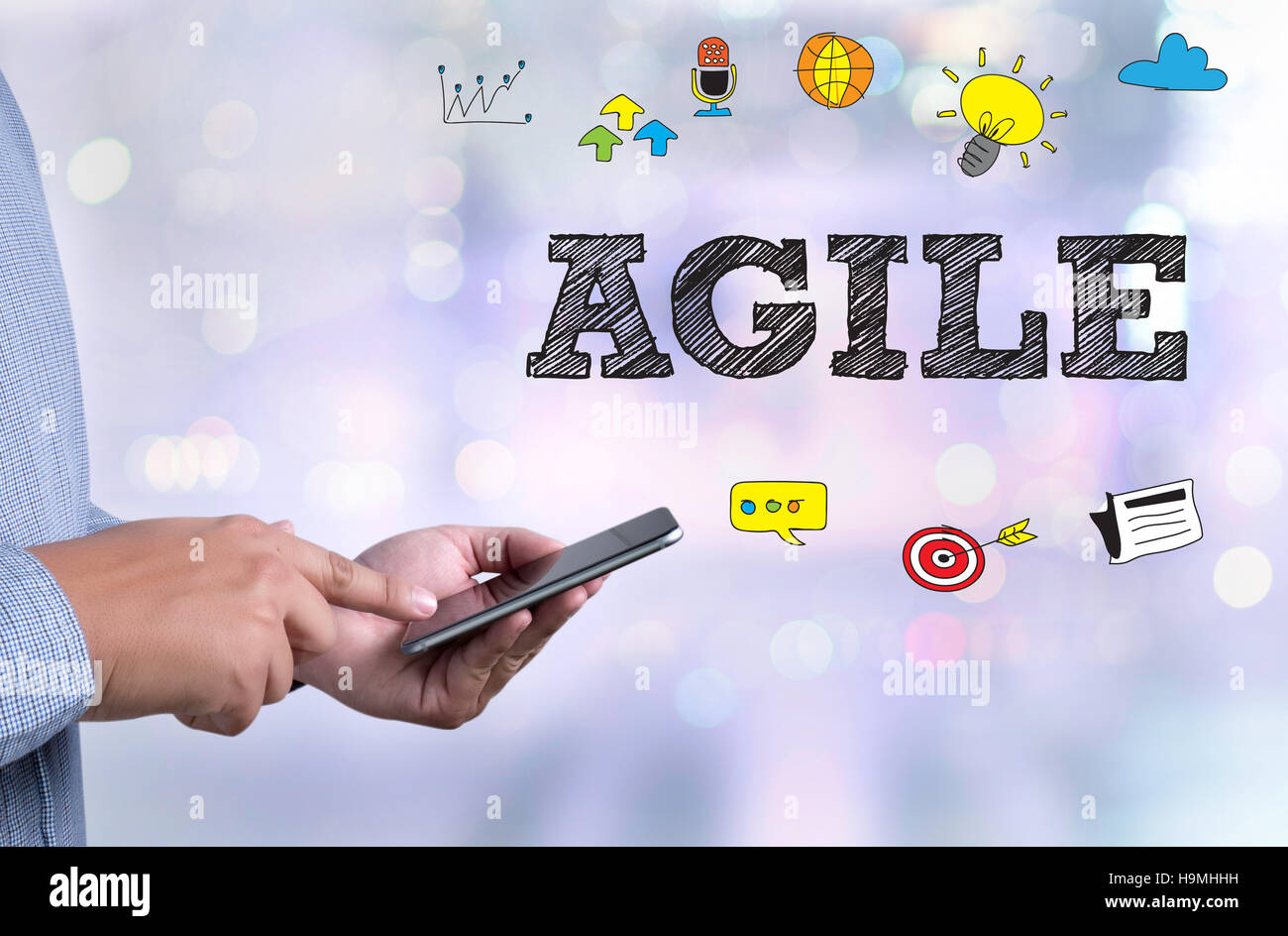 Agile Agility Nimble Quick Fast Concept Stock Photo - Alamy