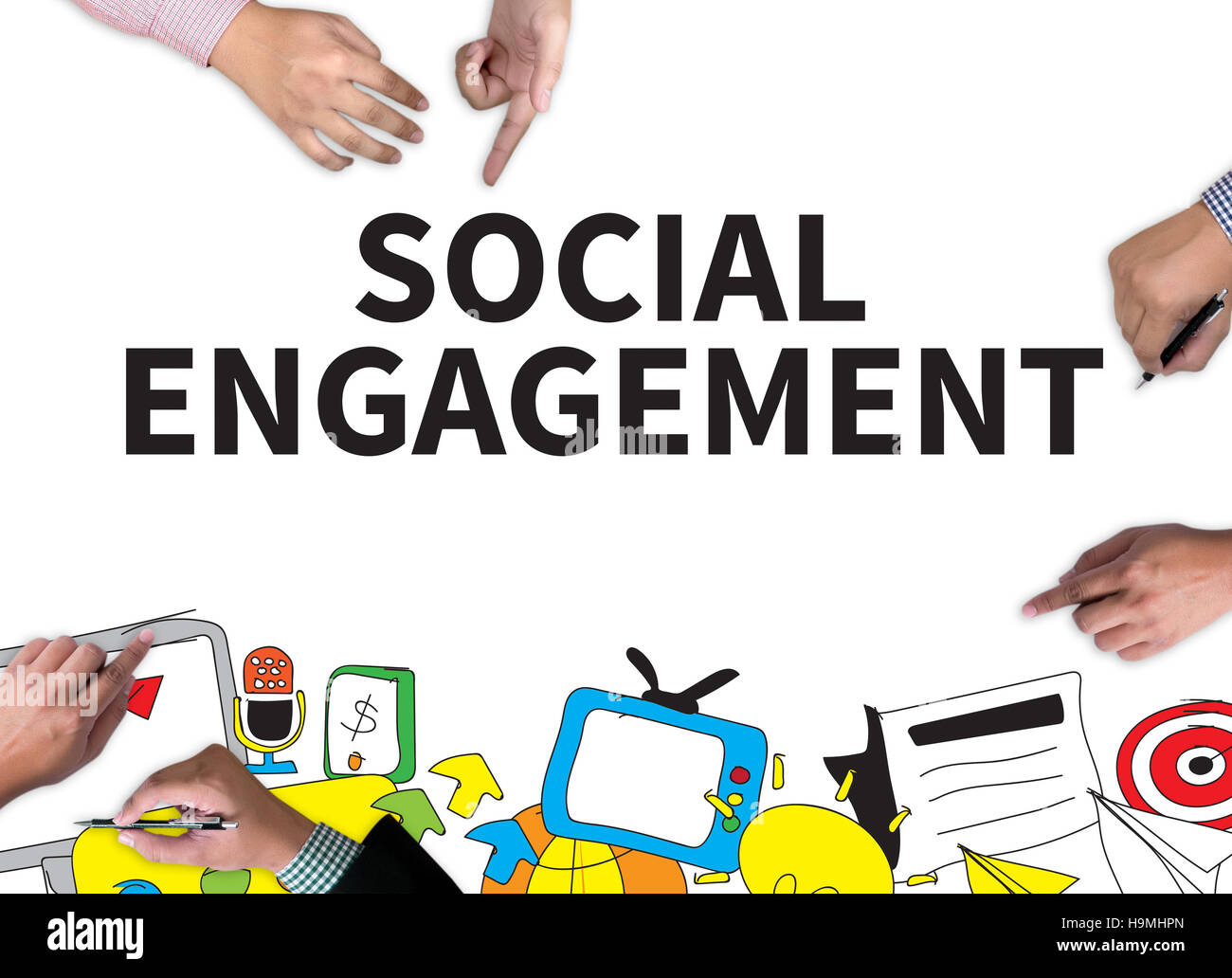 Social engagement hi-res stock photography and images - Alamy