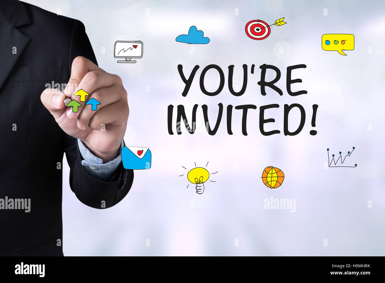 You're invited hi-res stock photography and images - Alamy