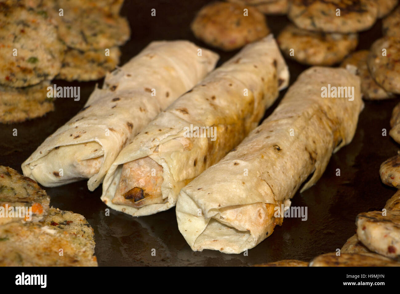 Veg rolls hi-res stock photography and images - Alamy