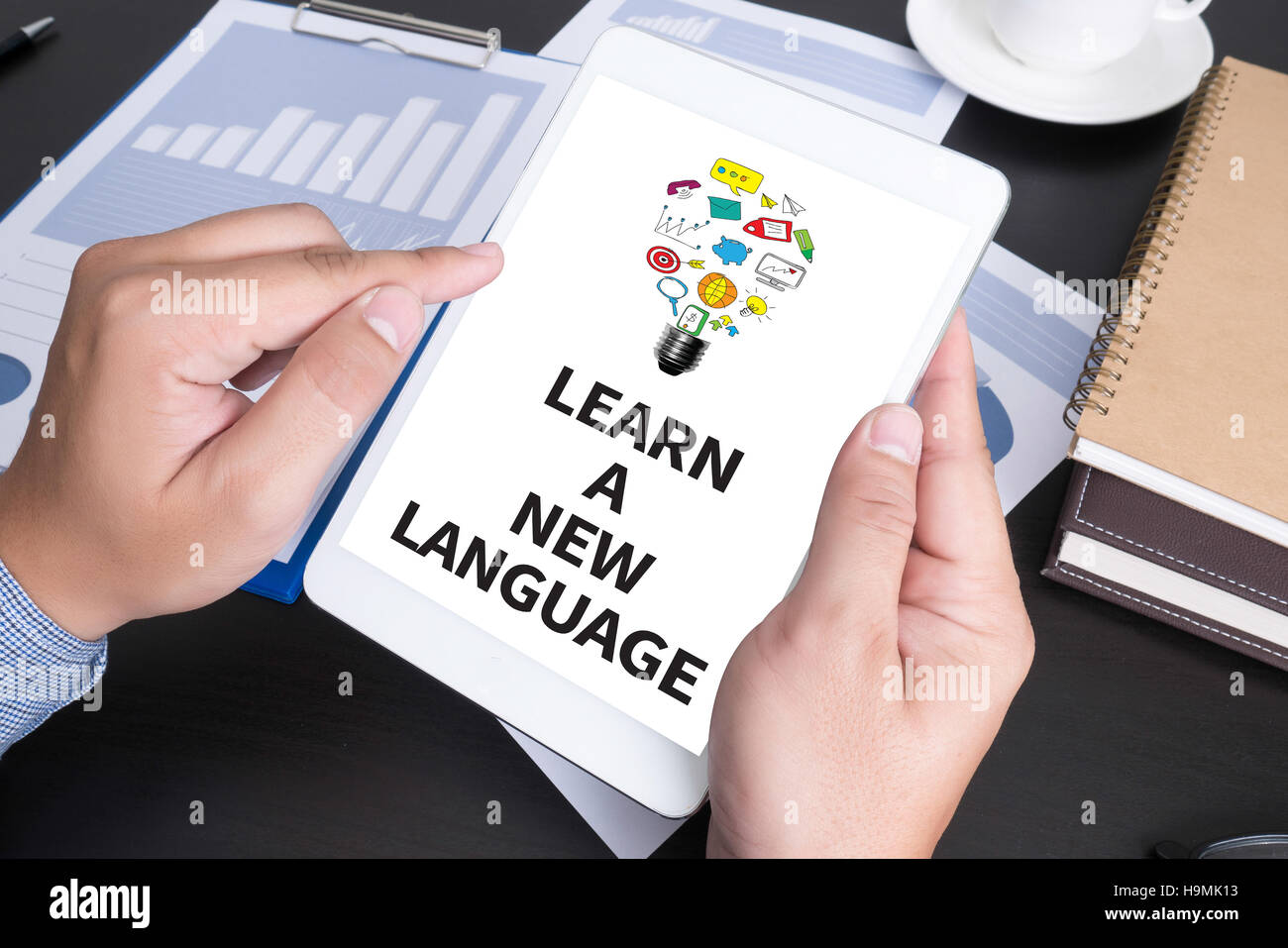 English improve language skills hi-res stock photography and images - Alamy