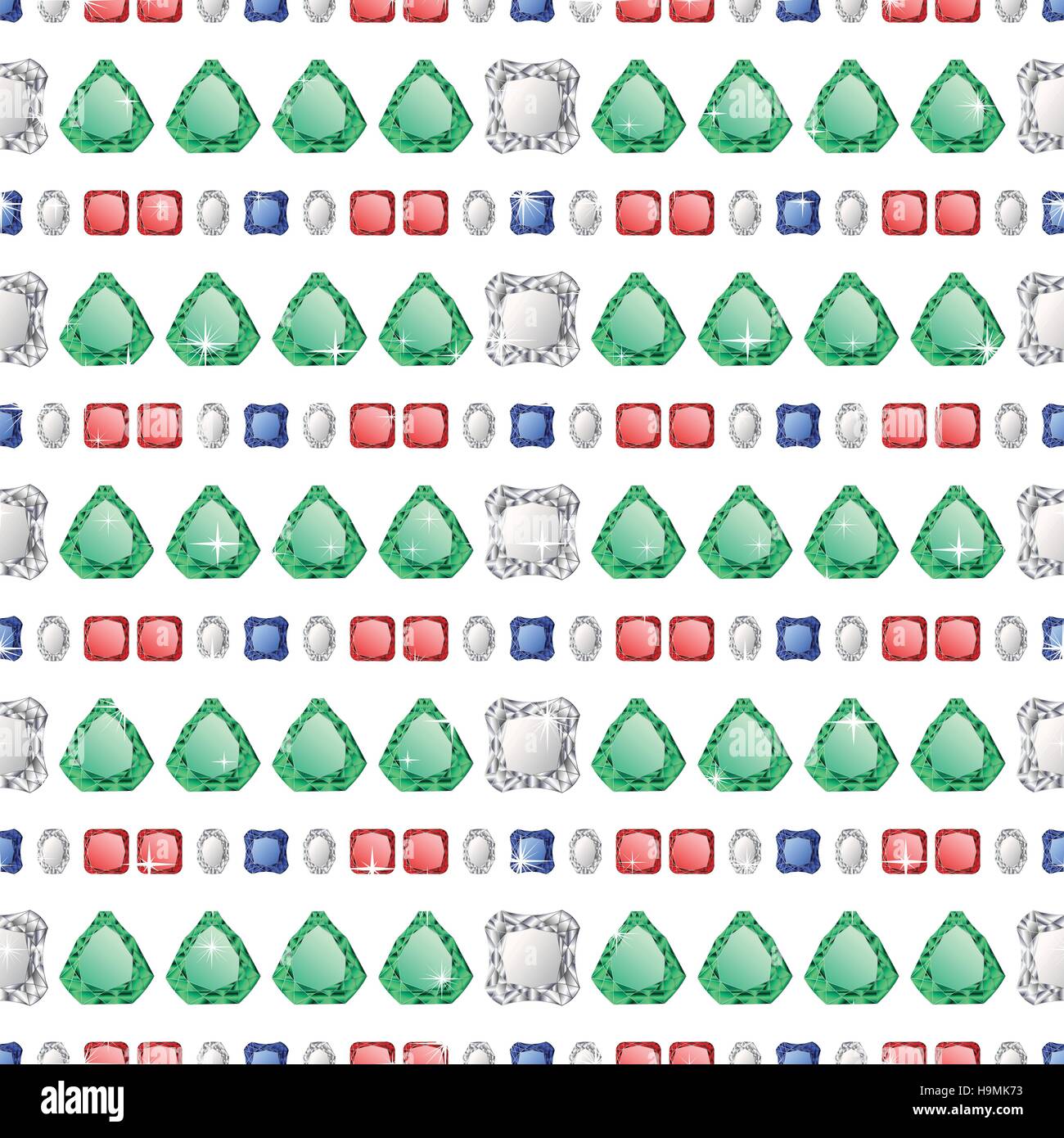 Diamonds seamless pattern Stock Vector Image & Art - Alamy