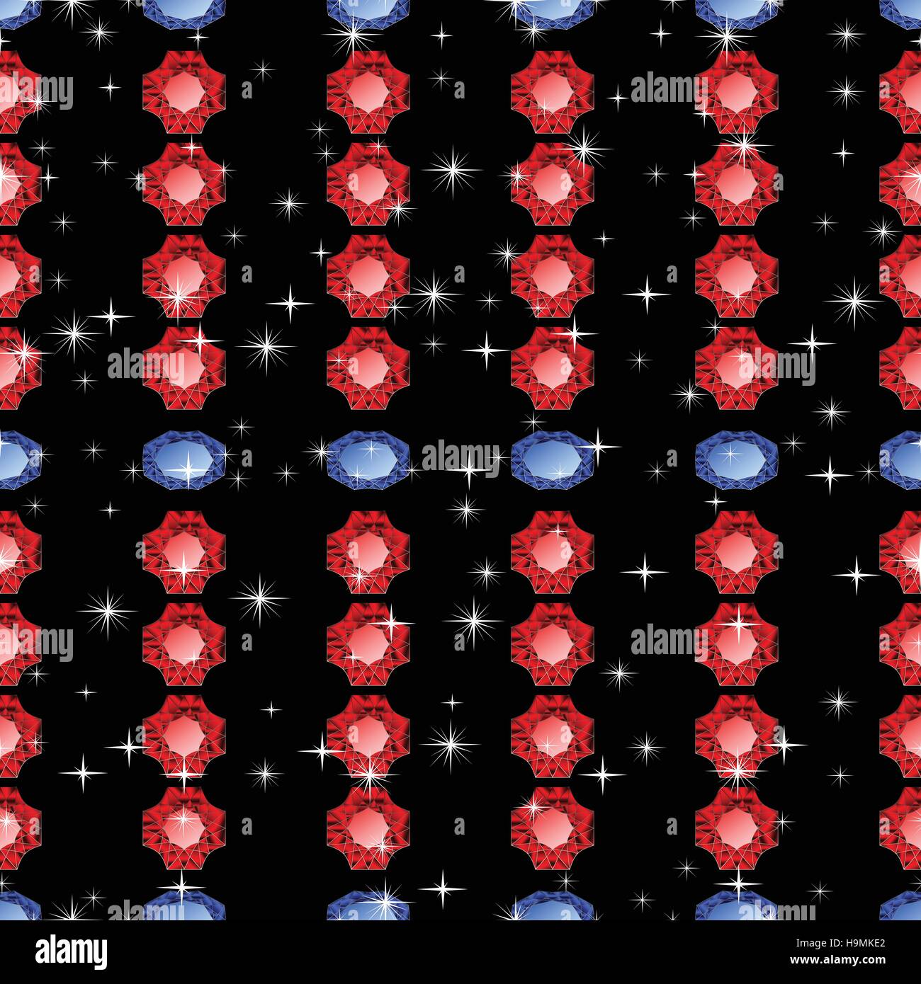 Diamonds seamless pattern Stock Vector Image & Art - Alamy