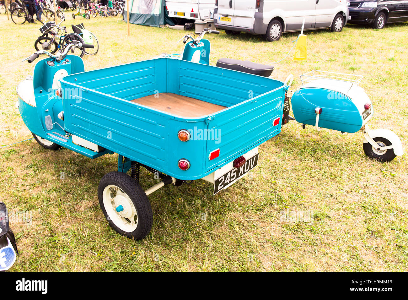 Three wheels scooter hi-res stock photography and images - Alamy