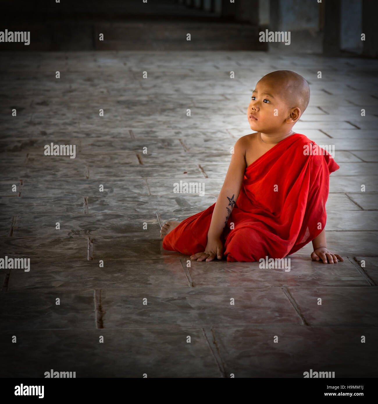 Posing Monk High Resolution Stock Photography and Images - Alamy