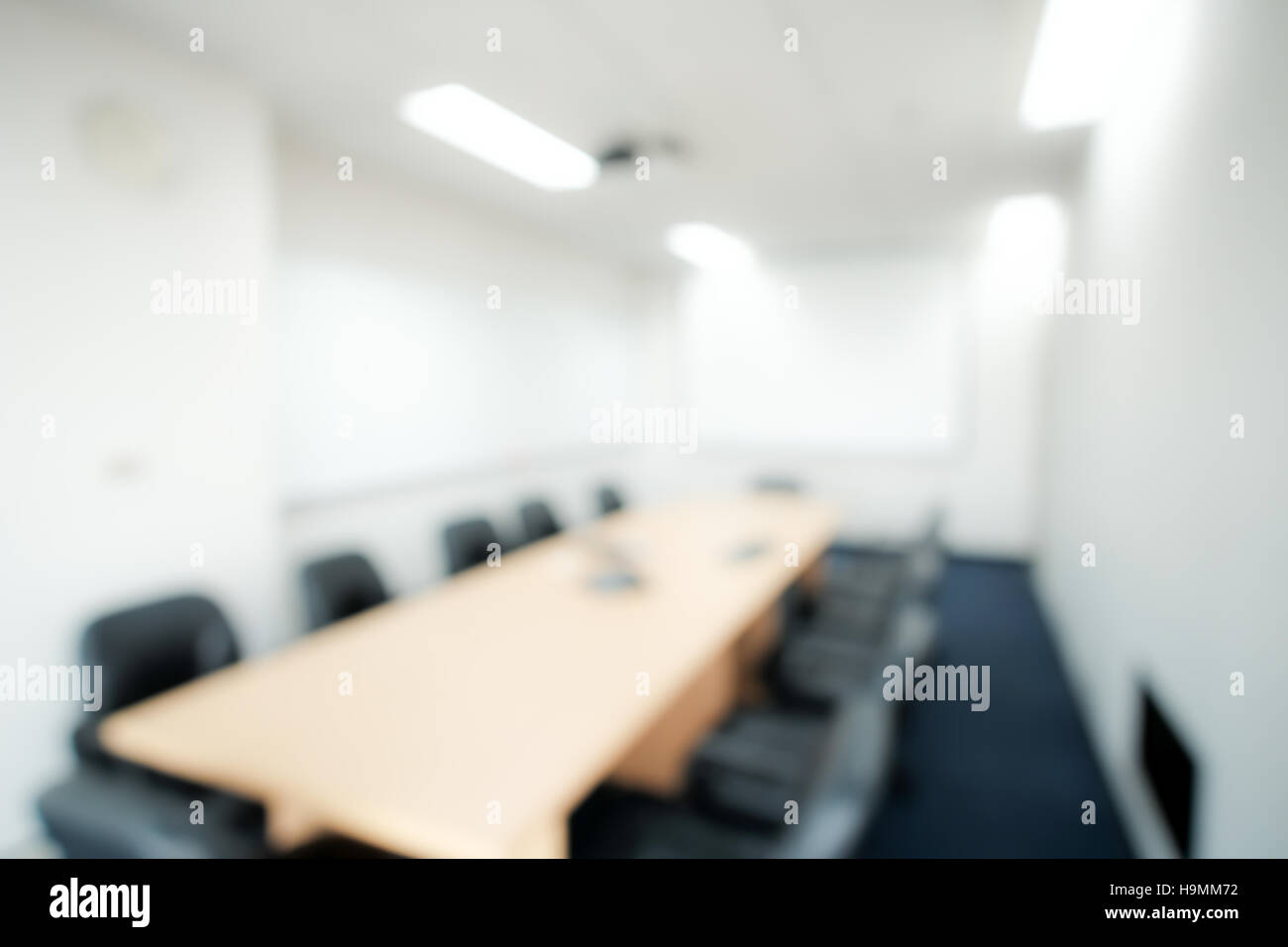 Blur background of an office's conference or meeting room, business ...