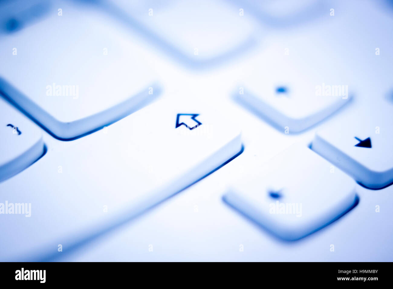 Personal computer pc external keyboad keys in Spanish format keypad ...