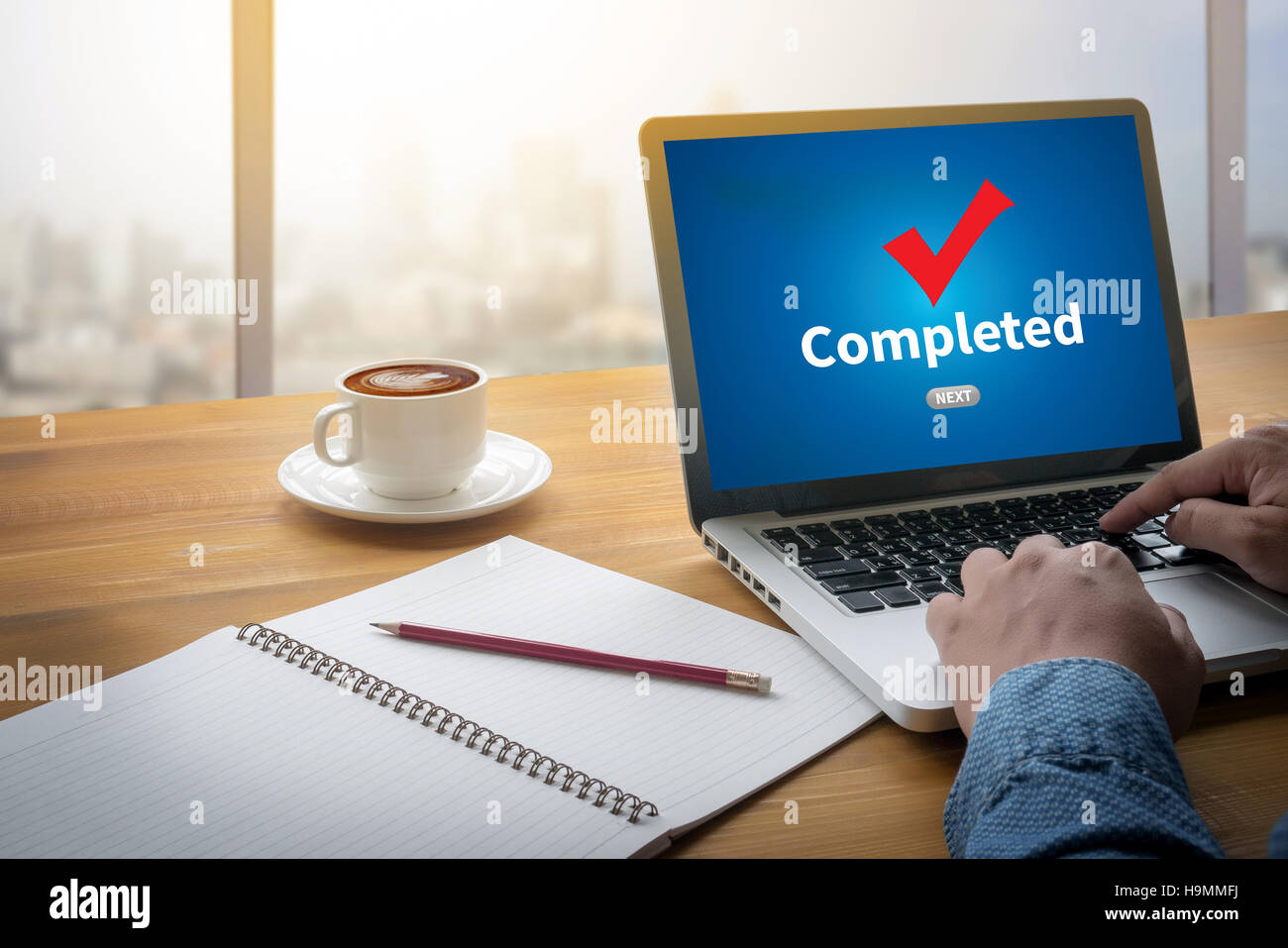 Transaction completed hi-res stock photography and images - Alamy