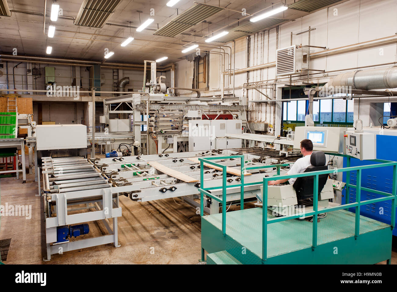 Timber processing plant hi-res stock photography and images - Alamy