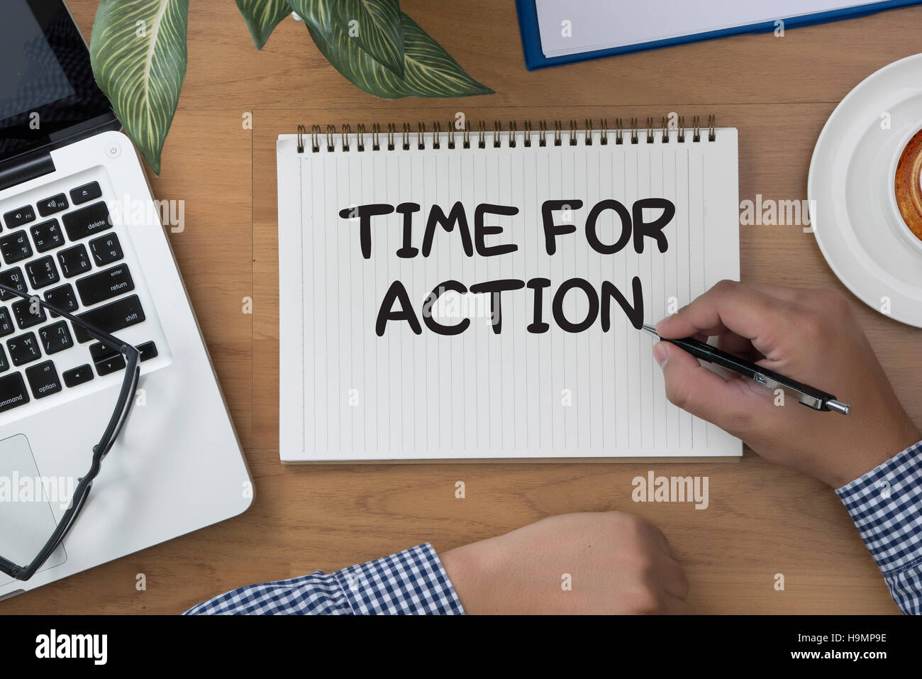 TIME FOR ACTION Stock Photo - Alamy