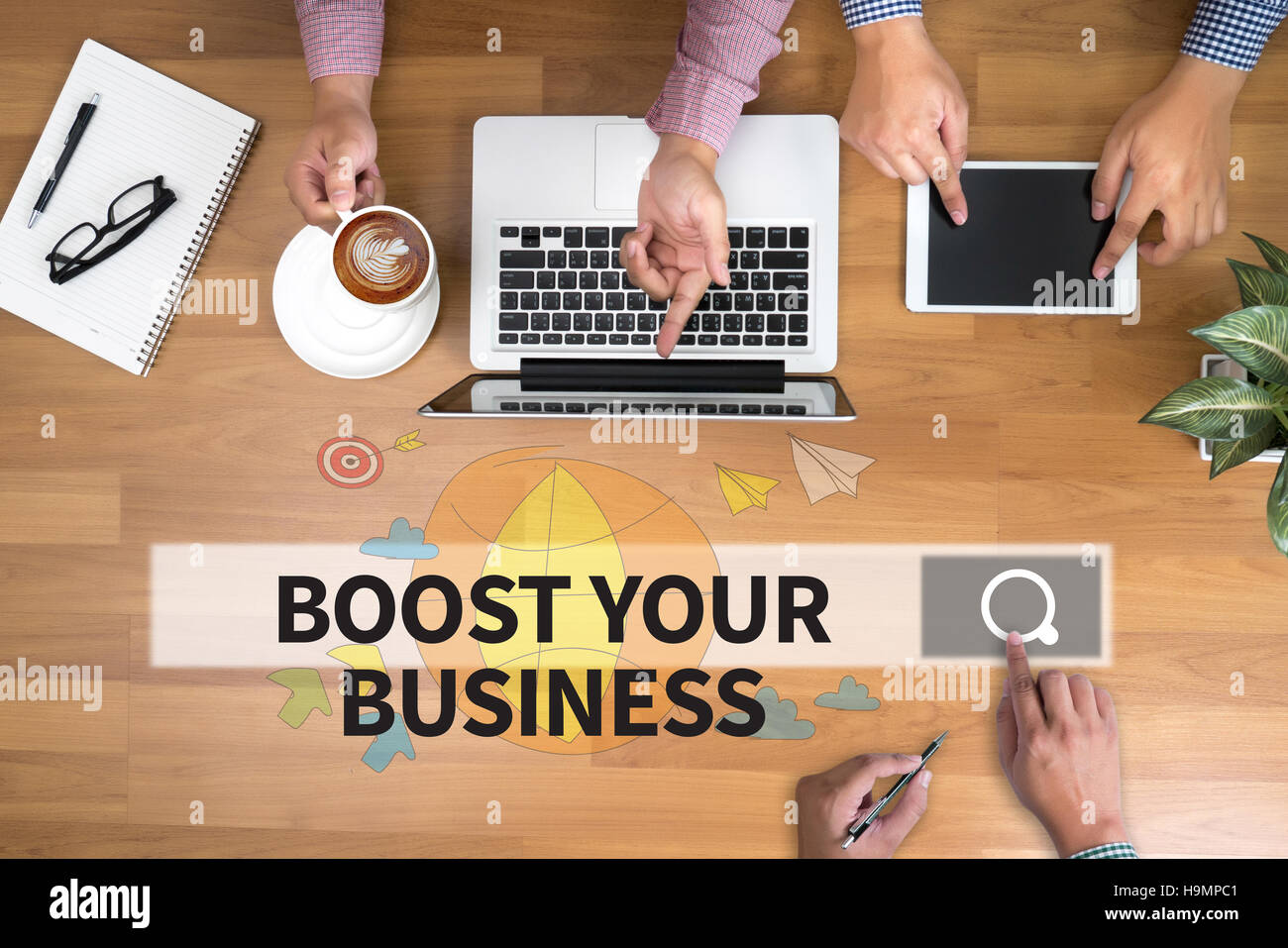 Boost small hi-res stock photography and images - Alamy