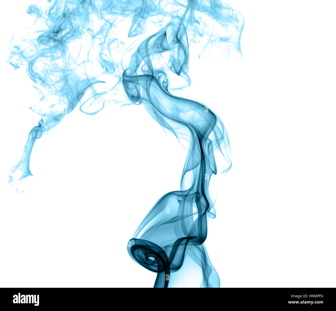 Abstract colored smoke on a light background Stock Photo - Alamy